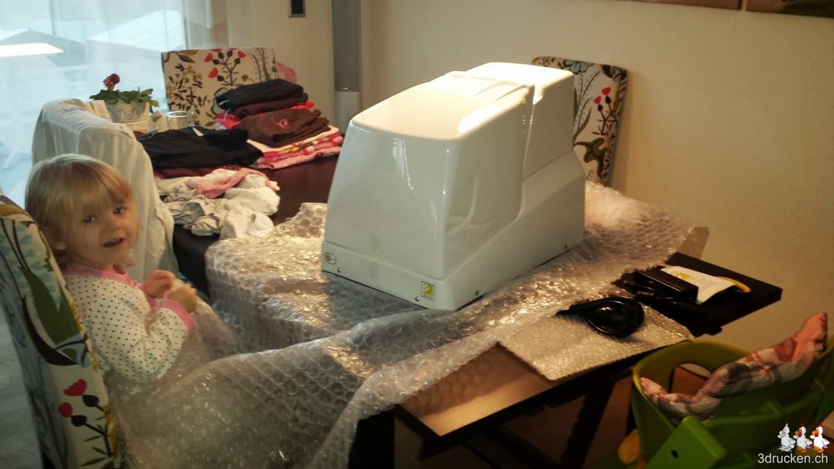 Cubik 3D-Scanner endlich angekommen - EigerMaker