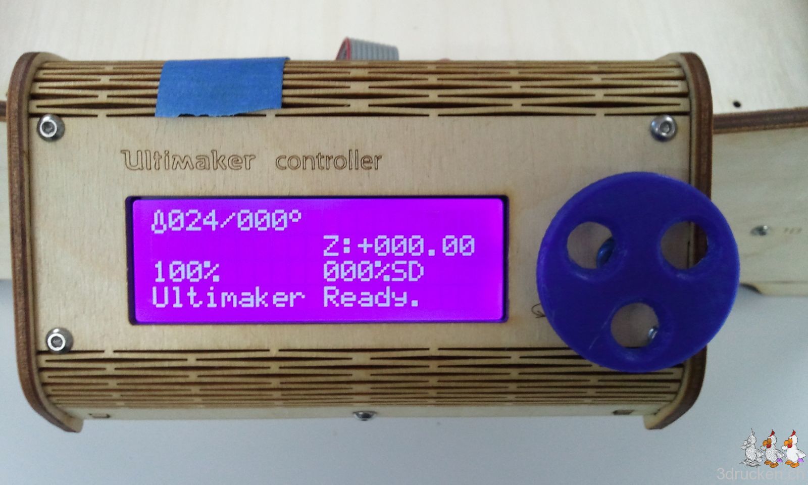 Ulticontroller montiert - EigerMaker